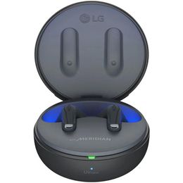 LG In-Ear-Kopfh&ouml;rer &raquo;TONE Free DT60Q&laquo; Bluetooth Active Noise Cancelling (ANC) Freisprechfunktion LED Ladestandsanzeige Sprachsteuerung integrierte 