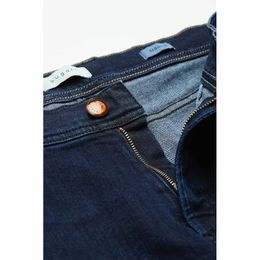 Bugatti Herren Bugatti 5-Pocket-Jeans &raquo;Regular Fit&laquo; aus Premium Denim mit Stretch und Rei&szlig;verschluss blau 34, L&auml;nge 34