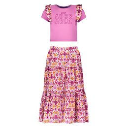 B.Nosy 2tlg. Outfit in Rosa/ Fuchsia/ Beige - 73% | Gr&ouml;&szlig;e 104 | Kinder-oberteile