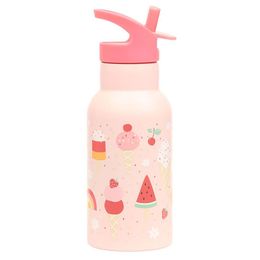 a little lovely company Trinkflasche "Ice-cream" in Rosa - 350 ml - 28% | Kinder-austruestung-accessoires