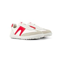 Camper Sneakers in Wei&szlig;/ Rot/ Beige - 50% | Gr&ouml;&szlig;e 40 | Herrensneakers