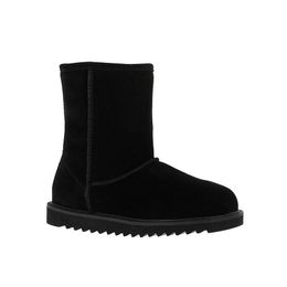 Gooce Leder-Winterstiefel "Sawel Waterproof" in Schwarz - 43% | Gr&ouml;&szlig;e 37 | Damen-stiefel