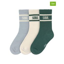 L&auml;ssig L&auml;ssig 3er-Set: Socken in Bunt - 14% | Gr&ouml;&szlig;e 23-26 | Babysocken-strumpfhosen