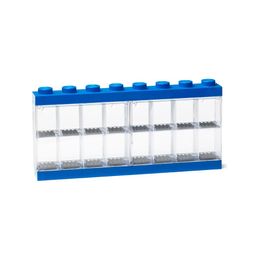 Lego Figuren-Schaukasten in Blau - (B)38,2 x (H)18,4 x (T)4,7 cm - 37% | Kisten-koerbe