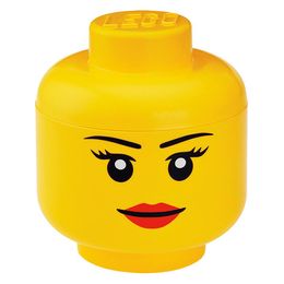 Lego Aufbewahrungsbox "Girl" in Gelb - (H)18,5 x &Oslash; 16 cm - 35% | Kisten-koerbe