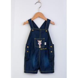 Sophie la Girafe Jeanslatzhose in Dunkelblau - 63% | Gr&ouml;&szlig;e 80 | Babyhosen