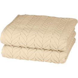 Ross Handt&uuml;cher &raquo;Sensual 9001&laquo; 100% Baumwolle beige Frottier, Obermaterial: 100% Baumwolle