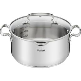Tefal Kochtopf &raquo;Duetto+&laquo; Edelstahl 18/10 grau