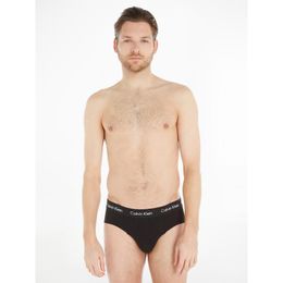 Calvin Klein Underwear Herren Hipster &raquo;CK HIP BRIEF 3PK&laquo; 3 Stk. mit Logo-Stretchbund schwarz M, 3 Stk.