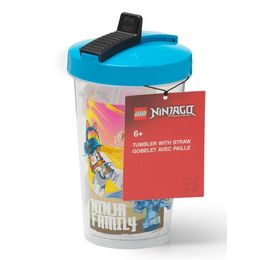 Lego Trinkbecher "Ninjago" in Hellblau/ Rosa/ Gelb - 500 ml - 16% | Kinder-austruestung-accessoires