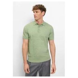 Poloshirt OLYMP "OLYMP Casual Strick", Herren, Gr. S, mint, 84% Baumwolle, 16% Polyamid, Shirts