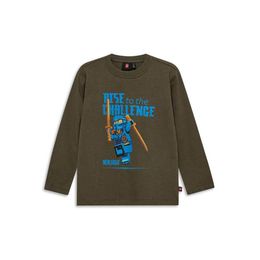Lego Longsleeve in Khaki - 39% | Gr&ouml;&szlig;e 146 | Kinder-longsleeves