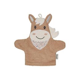 Sterntaler Waschhandschuh Pferd Sunny" in Beige - (L)22 x (B)24 cm - 41% | Baby-baden-toilette