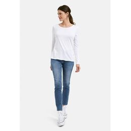 Smith & Soul Smith & Soul Longsleeve in Wei&szlig; - 55% | Gr&ouml;&szlig;e S | Damen-tops