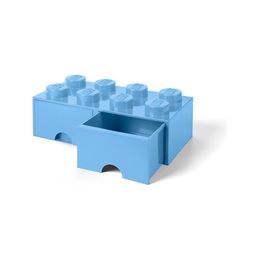 Lego Schubladenbox "Brick 8" in Blau - (B)50 x (H)18 x (T)25 cm - 45% | Kisten-koerbe