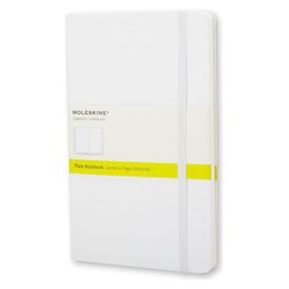 Moleskine Notizbuch in Wei&szlig; - (B)9 x (H)14 cm - 17% | Buero-schulbedarf