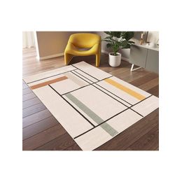 bobochic Kurflor-Teppich "Emilien" in Creme - 12% | Gr&ouml;&szlig;e 120x170 cm |