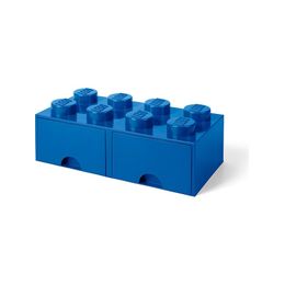 Lego Schubladenbox "Brick 8" in Dunkelblau - (B)50 x (H)18 x (T)25 cm - 43% | Kisten-koerbe
