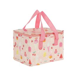 a little lovely company Isolier-Lunchtasche "Ice-cream" in Creme/ Rosa - (B)23 x (H)23 x (T)16 cm - 12% | Damen-outdoor-ausruestung