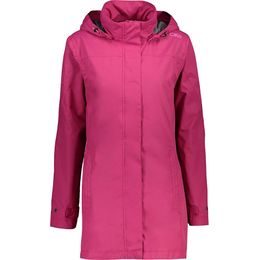 CMP Regenmantel in Pink - 46% | Gr&ouml;&szlig;e 40 | Damen-outdoorjacken