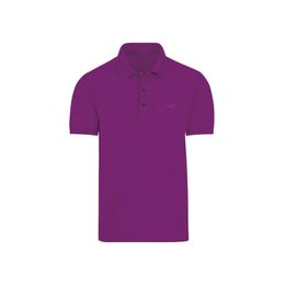 TRIGEMA Herren Poloshirt &raquo;TRIGEMA Poloshirt in Piqu&eacute;-Qualit&auml;t&laquo; 1 Stk. lila S