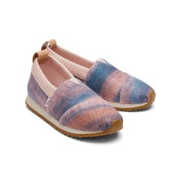 Toms Shoes TOMS Slipper in Rosa/ Blau - 39% | Gr&ouml;&szlig;e 34 | Damen-schuhe-halbschuhe