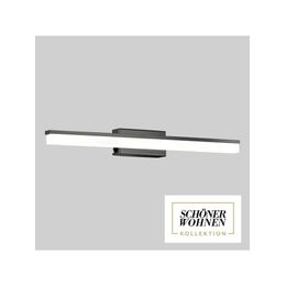 FH Lighting LED-Badleuchte "Wide" in Schwarz - (B)60 x (H)7 cm - 71% | Wandleuchten