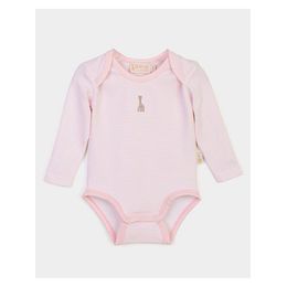 Sophie la Girafe Body in Wei&szlig;/ Rosa - 60% | Gr&ouml;&szlig;e 68 | Baby-bodys