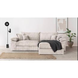 Home Affaire Ecksofa &raquo;Soft&Cosy XXL L-Form, B: 303 cm - OTTO. Verl&auml;ssliche Qualit&auml;t.&laquo; Mega-Sofa, Cord oder Chenille-Struktur, mit Federkern & 4 