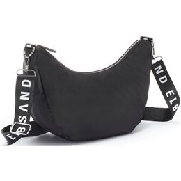 ELBSAND Damen Umh&auml;ngetasche &raquo;Hobo-Tasche, Handtasche&laquo; Schultertasche, Minibag, Henkeltasche, Crossbody Bag VEGAN schwarz