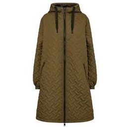 Kurzmantel soyaconcept "Soya Concept Coat SC-FENYA 73", Damen, Gr. L, 7965 schwarz olive, Obermaterial: 100% Polyester, M&auml;ntel Kurzmantel