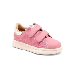 bisgaard Leder-Sneakers "Renee" in Rosa - 42% | Gr&ouml;&szlig;e 34 | Kindersneakers