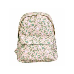 a little lovely company Kinderrucksack "Blossoms" in Rosa/ Gr&uuml;n - (B)25,5 x (H)30 x (T)10 cm - 33% | Kinder-rucksaecke-taschen