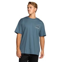 Billabong Herren T-Shirt &raquo;Split The Peak Regular&laquo; blau L