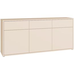 FORTE Sideboard &raquo;Alice Springs, Sideboard, Breite 184,2 cm, viel Stauraum&laquo; Schubk&auml;sten mit Vollauszug, Push to open, grifflos Holzwerkstoff