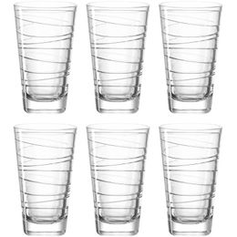 Leonardo Longdrinkglas &raquo;VARIO&laquo; 280 ml, 6-teilig transparent Glas