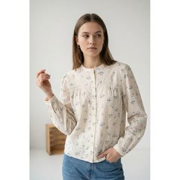 Only Damen Only Druckbluse &raquo;ONLLARI L/S FLOWER SHIRT NOOS WVN&laquo; S