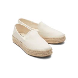 Toms Shoes TOMS Espadrilles in Creme - 41% | Gr&ouml;&szlig;e 36 | Damen-schuhe-halbschuhe