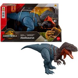 Mattel Spielfigur &raquo;Jurassic World, Rebirth, Wild Roar Abelisaurus&laquo; bunt Kunststoff