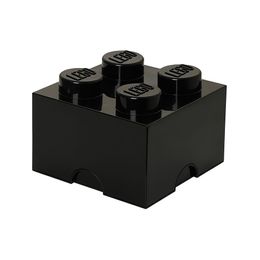 Lego Aufbewahrungsbox "Brick 4" in Schwarz - (B)25 x (H)18 x (T)25 cm - 32% | Kisten-koerbe