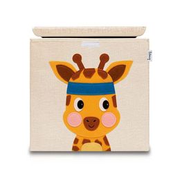 Lifeney Aufbewahrungsbox "Giraffe" in Gelb/ Beige - (B)33 x (H)33 x (T)33 cm - 51% | Kisten-koerbe