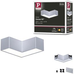 Paulmann Schienensystem-Leuchten &raquo;Linion Lichtkanal 90 &deg; 2000lm/m 3000K&laquo; LED-Modul 1 Stk. Warmwei&szlig; grau