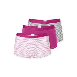 Schiesser Panty ' 955 ' M&auml;dchen Gr&ouml;&szlig;e 176 pink / wei&szlig;