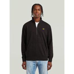 G-Star Raw G-Star Herren G-STAR Longpullover &raquo;Half Zip Sweatshirt Label Badge&laquo; M