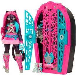MonsterHigh Anziehpuppe &raquo;Verborgene Sch&auml;tze, Catty&laquo; bunt Anziehpuppe