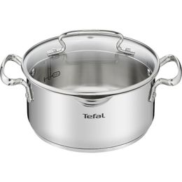 Tefal Kochtopf &raquo;Duetto+&laquo; Edelstahl 18/10 grau
