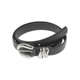 Urban Classics Damen Urban Classics Synthetikg&uuml;rtel &raquo; Chunky Multiple Loop Synthetic Leather Belt&laquo;