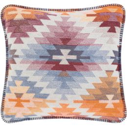 Biederlack Dekokissen &raquo;Nomad&laquo; markantes Ikat-Dessin Baumwolle, Polyacryl, Polyester