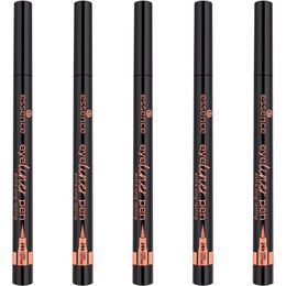 Essence Damen Eyeliner &raquo;eyeliner pen extra long-lasting&laquo; mit feiner Pinselspitze schwarz