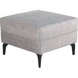Jockenh&ouml;fer Hocker &raquo;Novara, B: 65 cm&laquo; mit hervorragendem Sitzkomfort grau 100% Polyester